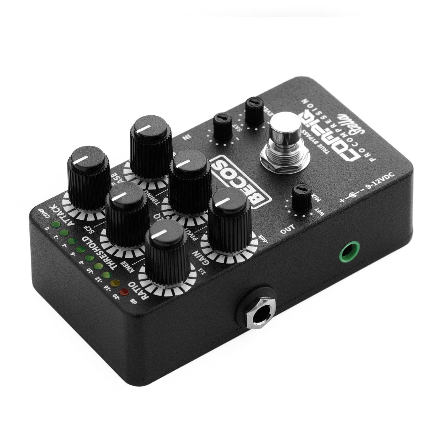 CompIQ STELLA Pro Compressor Pedal for Guitar & Bass – BECOSFX