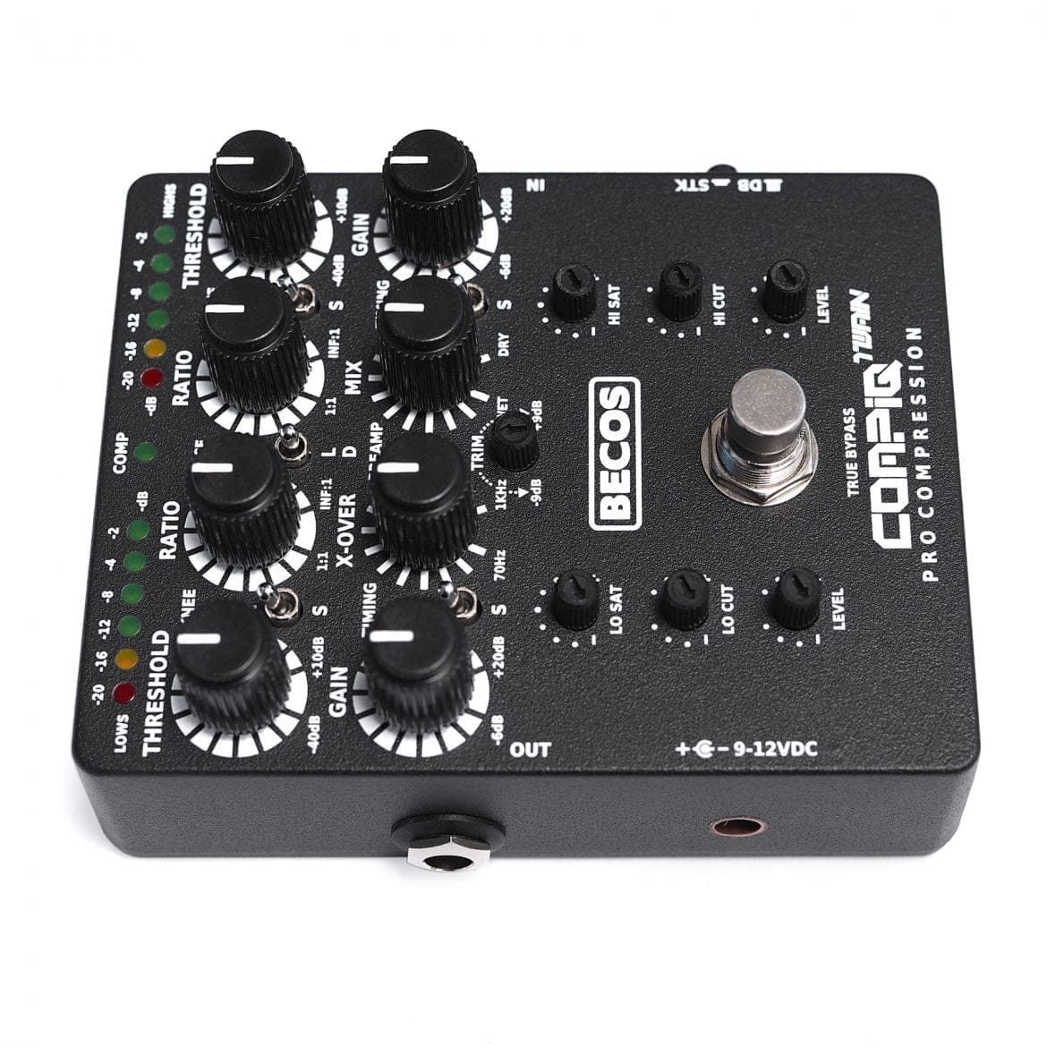 CompIQ TWAIN Pro Dual Band / Stacked Compressor for Bass and Guitar ...