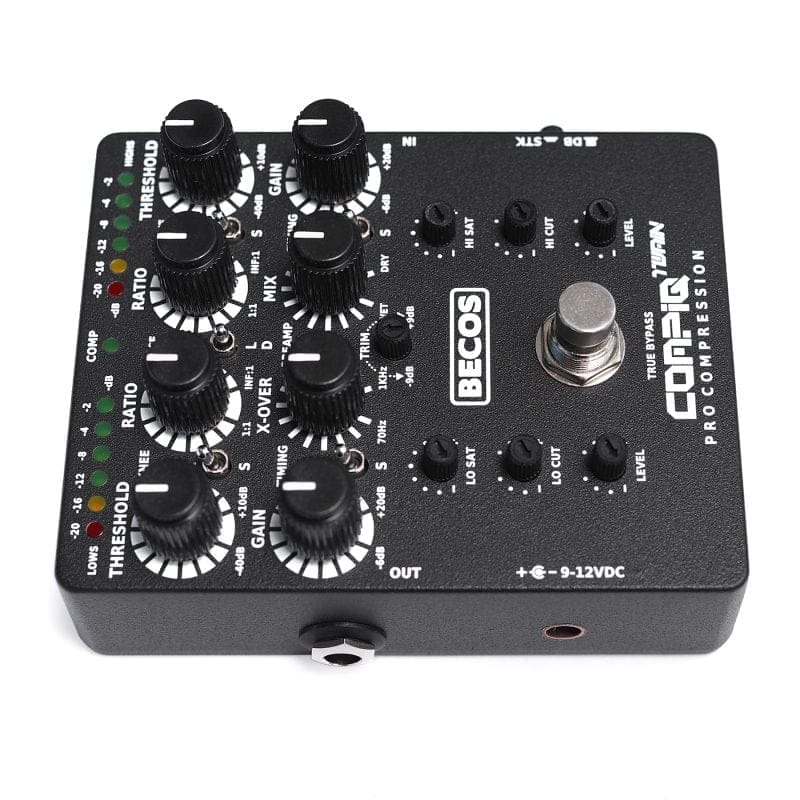 CompIQ TWAIN Pro Dual Band / Stacked Compressor for Bass and Guitar ...