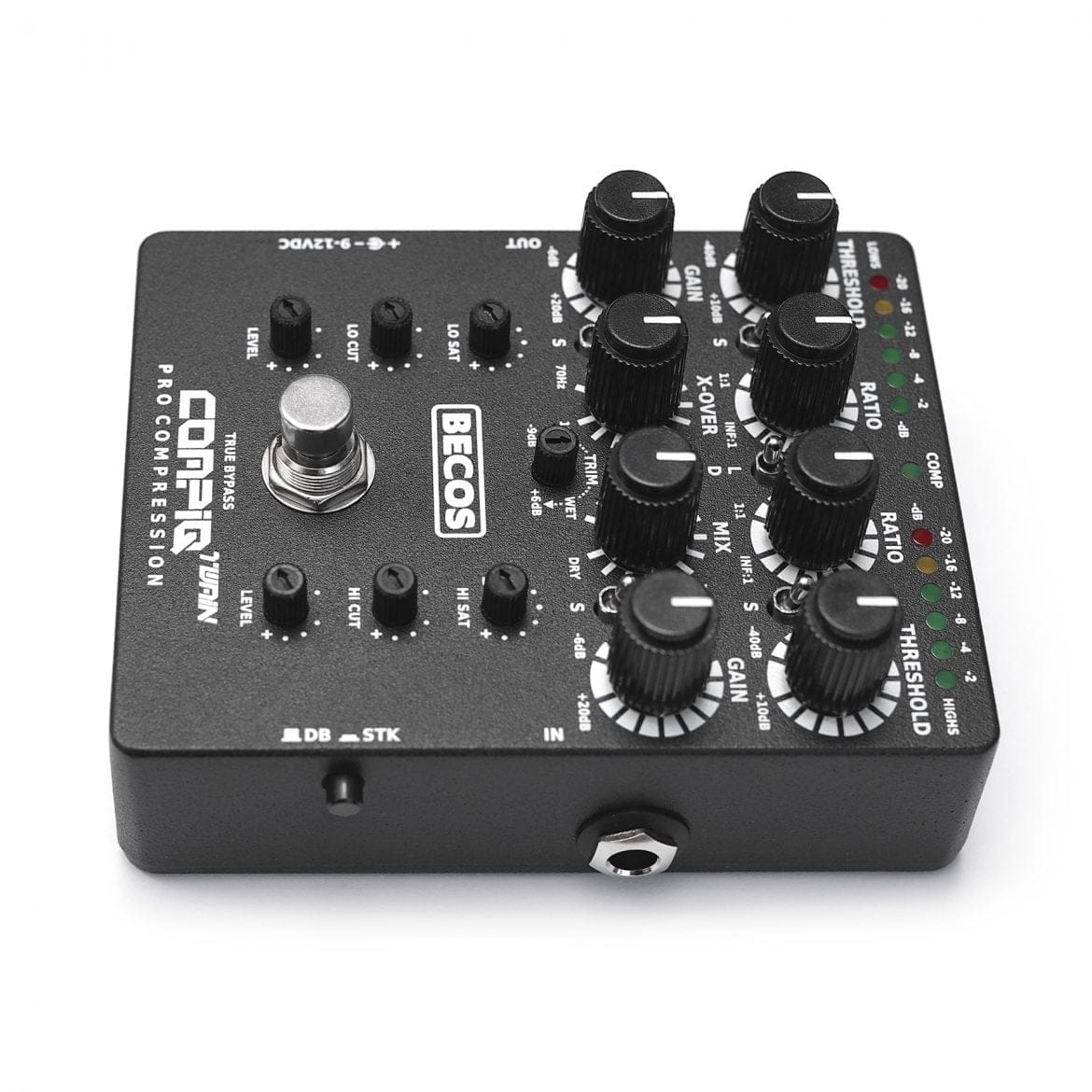 CompIQ TWAIN Pro Dual Band / Stacked Compressor for Bass and Guitar ...