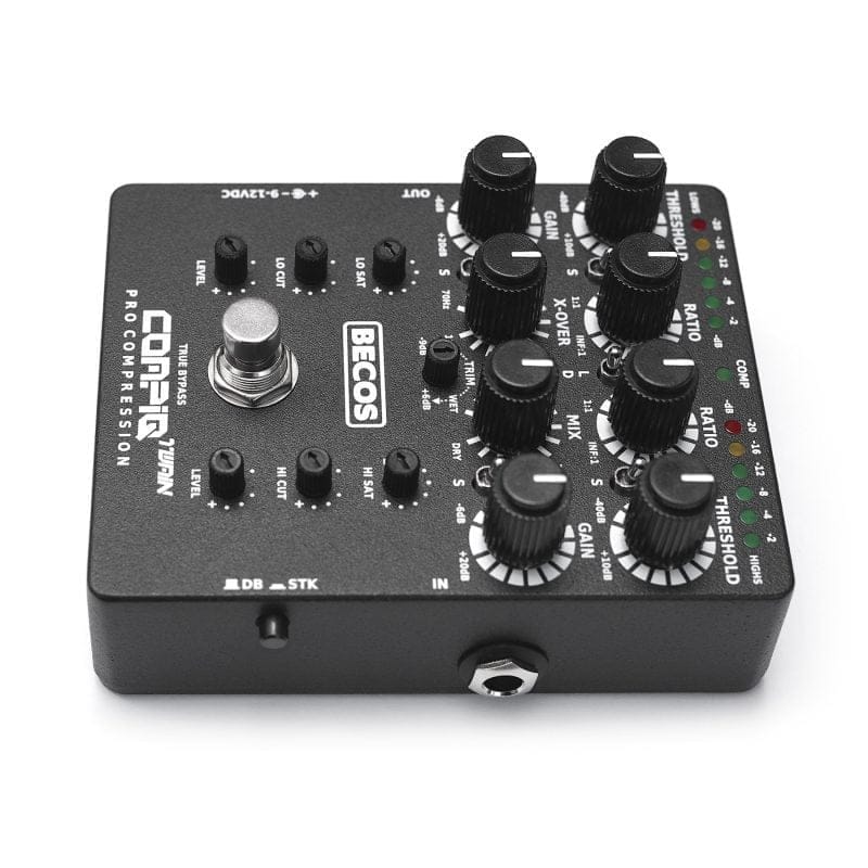 CompIQ TWAIN Pro Dual Band / Stacked Compressor for Bass and Guitar ...